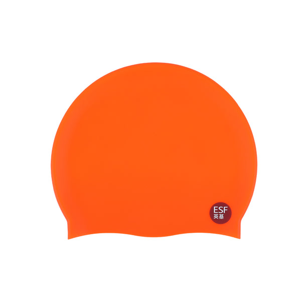 ESF Silicone Swim Cap - Orange – Schooluniform.hk